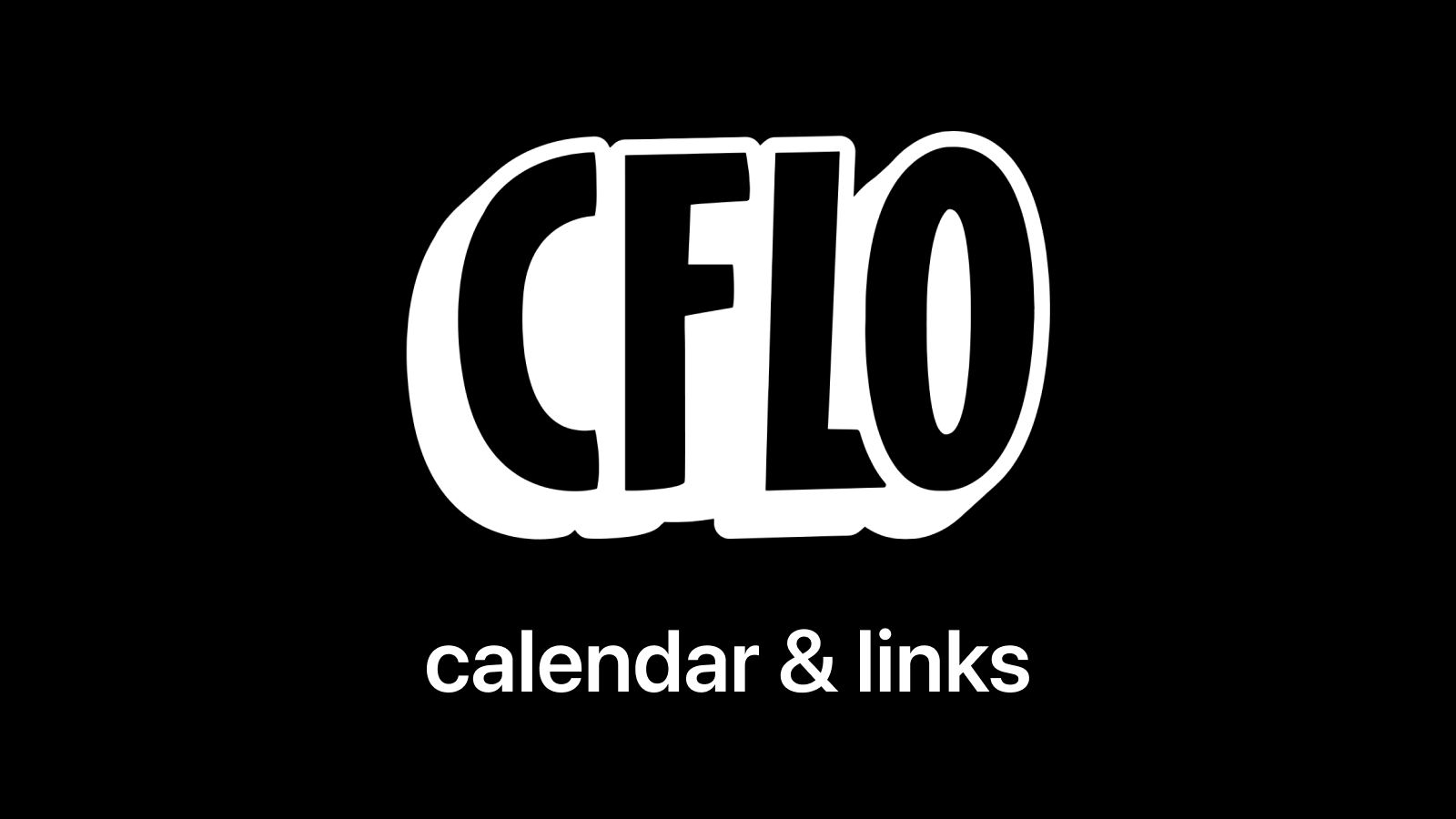 DJ CFLO - CFLO - DJ calendar & links